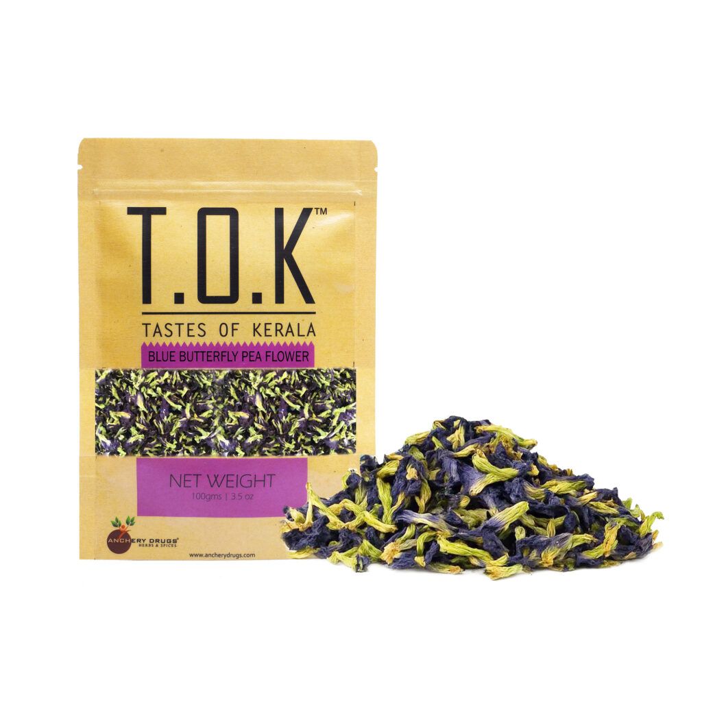 Blue Pea Flower Petals - Tastes Of Kerala